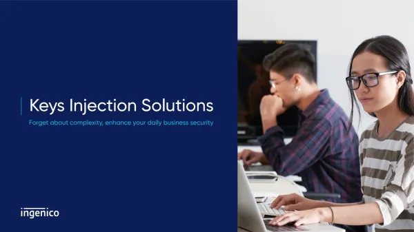 Ingenico | Keys Injection solutions